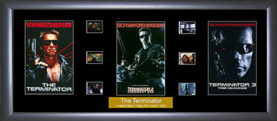 Terminator Trilogy Film Cell - First 3 Films : Numbered Limited Edition ...