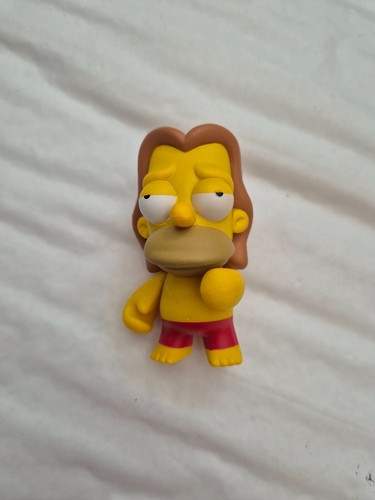 7.6cm Kidrobot The Simpsons Serie 1 Hippie Homer Figura Arte Vinile 1/ ...