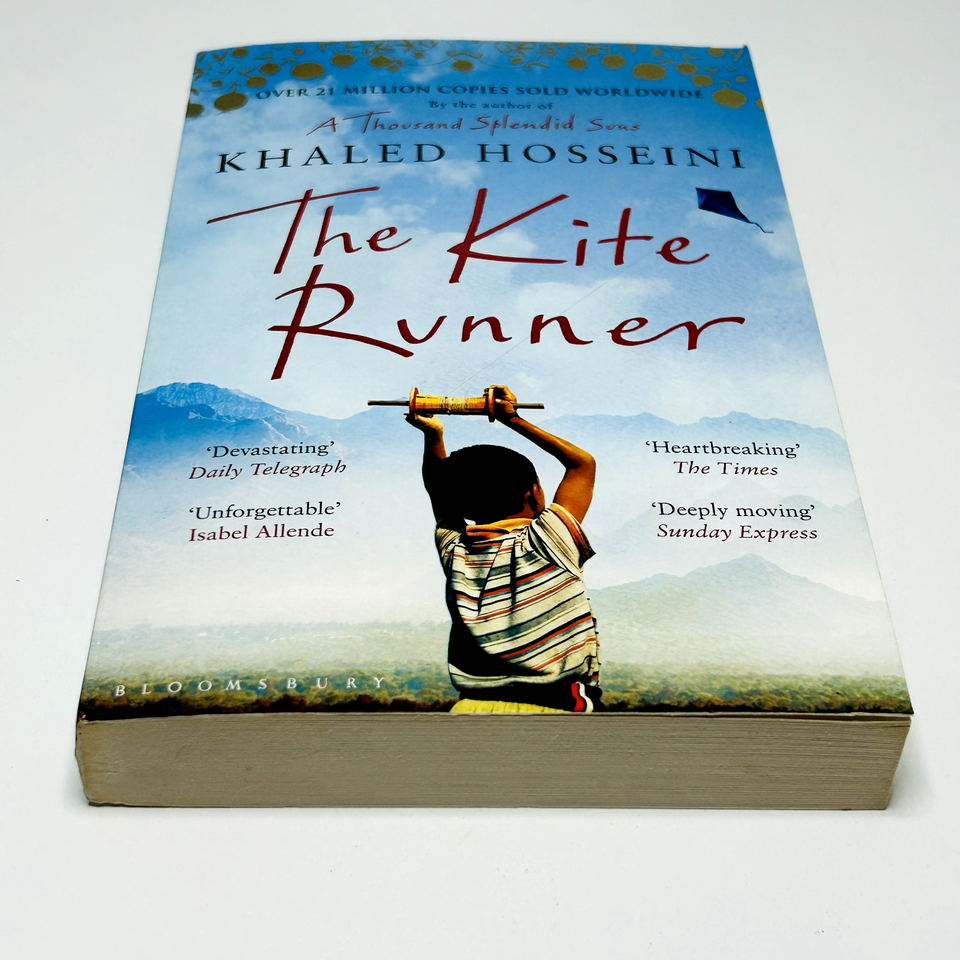 The Kite Runner paperback book by Khaled Hosseini Historical Fiction ...