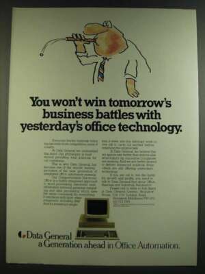 1986 Data General Computers Ad - You Won't Win Tomorrow's Business ...