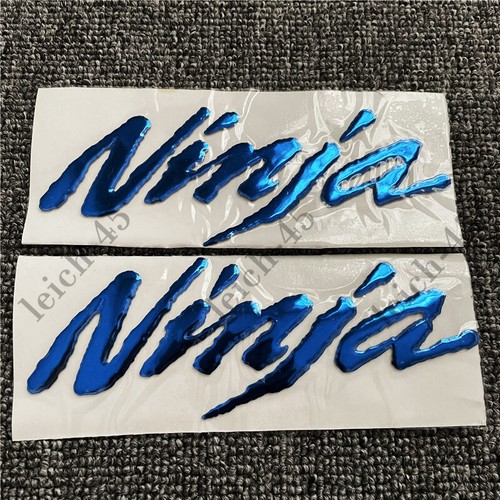 blue motorcycle fuel gas tank emblem decal car badge sticker for Ninja ...