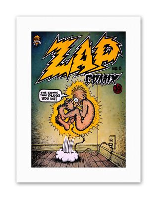 MAGAZINE COVER ZAP COMIX UNDERGROUND RARE Canvas art Prints | eBay ...