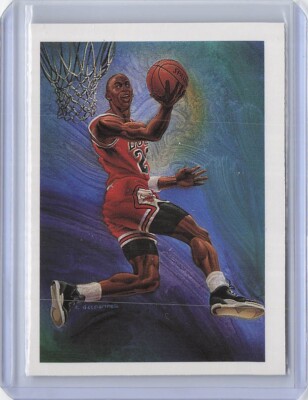 Michael Jordan 1990-91 Hoops Ken Goldammer Checklist #358 | eBay