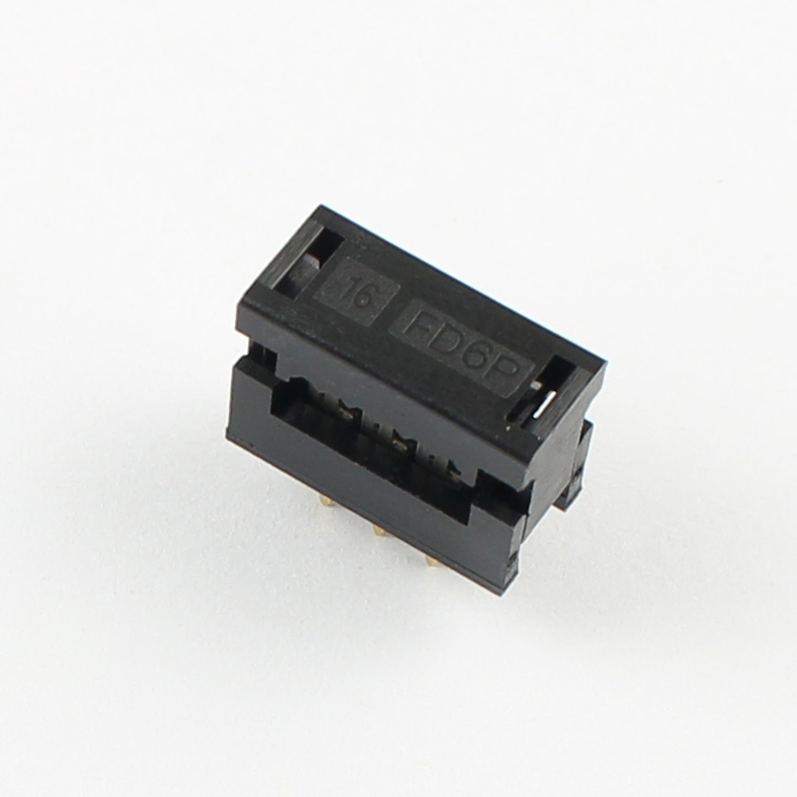 10Pcs 2.54mm 2x3 Pin 6 Pin Male Header IDC Ribbon Cable Transition ...