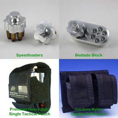 S6-41MAG [6-Shot .41 Mag] Speedloader, Block, or Pouch for S&W 57 or 58 ...