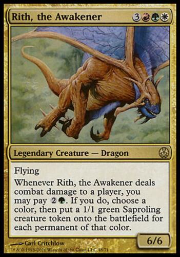MTG - Rith, the Awakener - Duel Decks: Phyrexia vs. the Coalition - MP ...