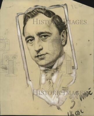 1925 Press Photo Matthew Woll President of International Photo ...