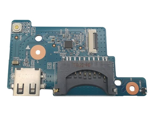 Packard Bell TG81BA TG83BA SD Card Reader USB Port Power Button Board ...
