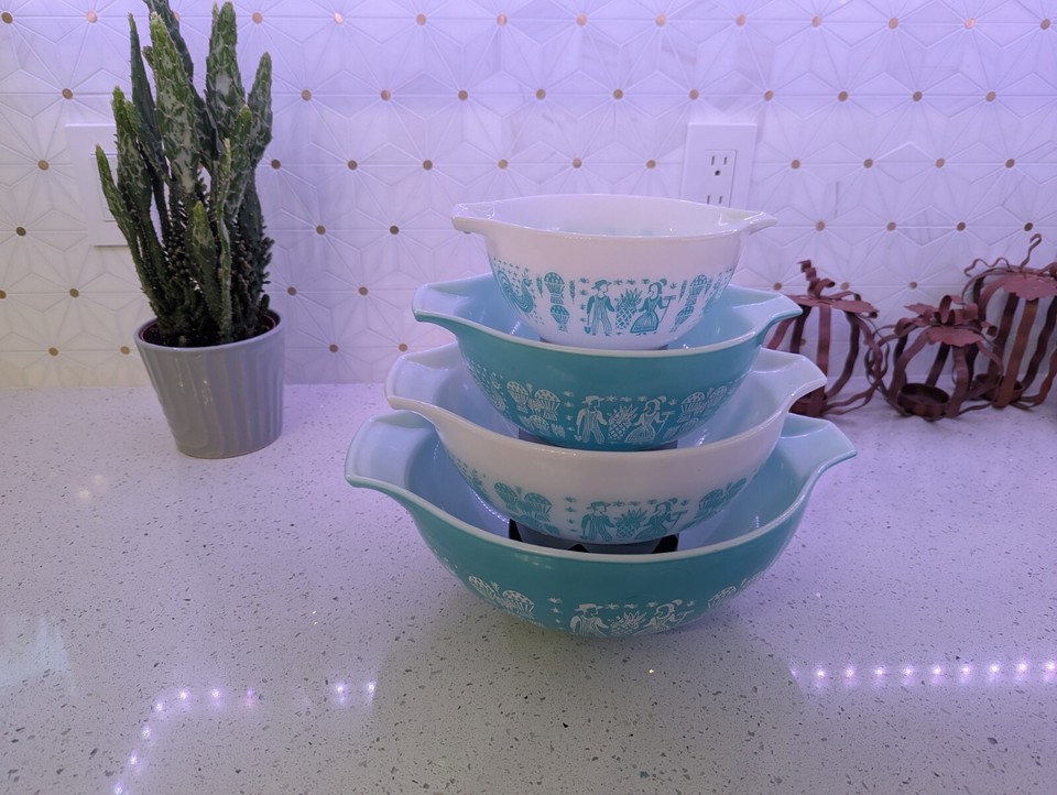 Set of 3 Pyrex Mixing Cinderella Bowl Display Stands 3D Printed | eBay
