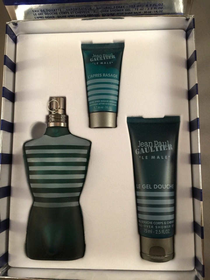 Jean Paul Gaultier 'Le Male' 3 Piece Gift Set For Men | eBay