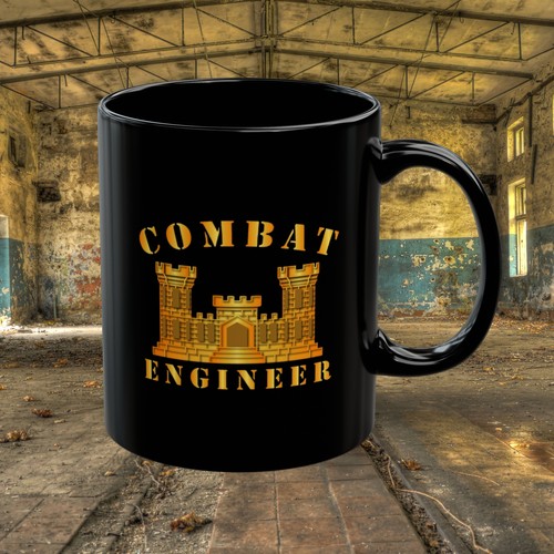 Army Combat Engineer Coffee Mug Army National Guard Coffee Cup Veteran ...