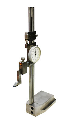 6” Shockproof Dial Height Gage Gauge Stainless Steel .001 Grad Single ...