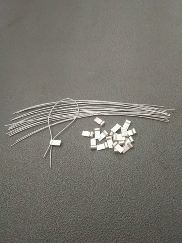 20 FLAG ELECTRIC METER SECURITY SEAL SEALS WIRES & FERRULES - MOCOPA ...