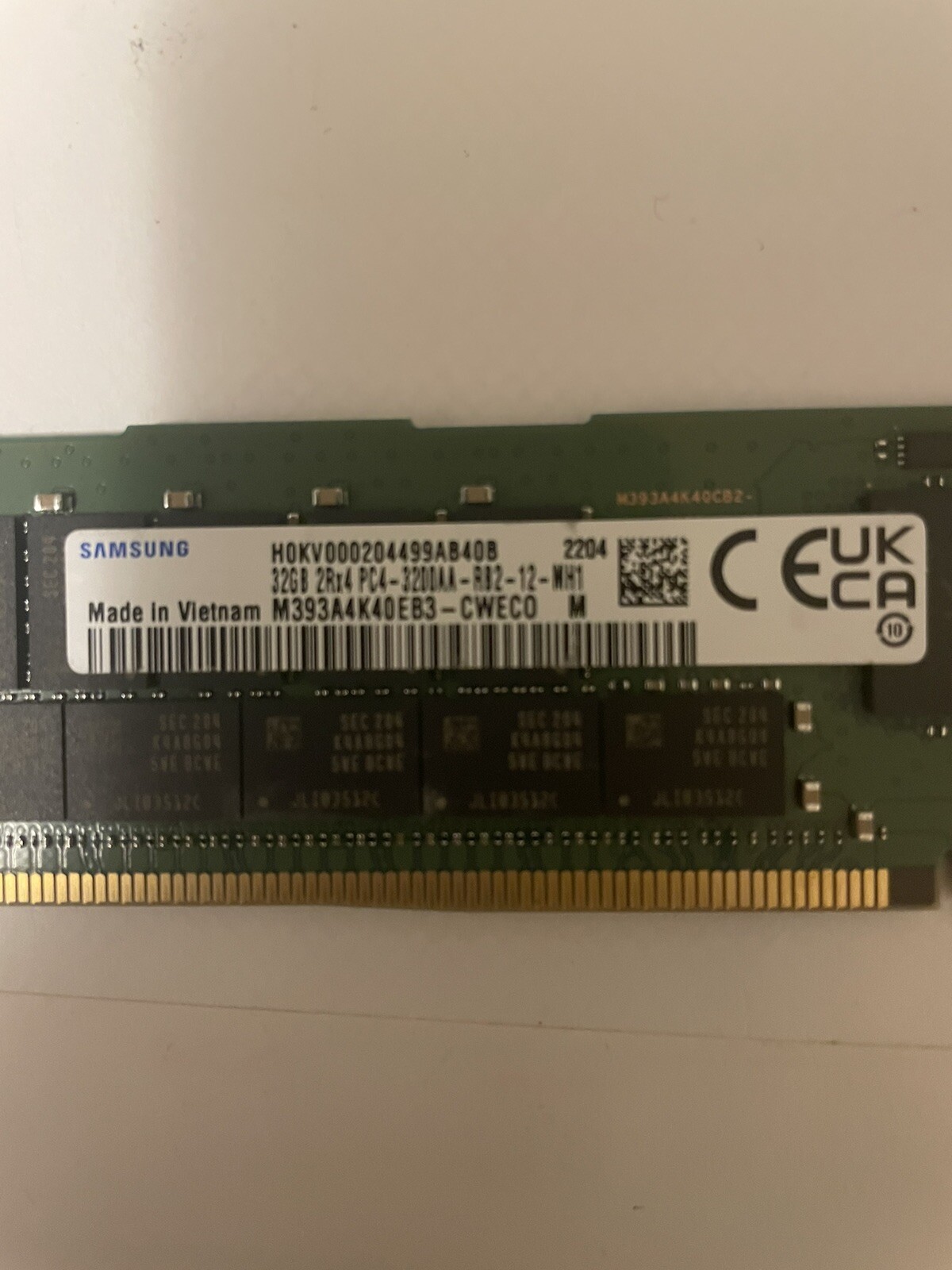 Lenovo 32GB PC4-23400 DDR4-2933 Memory Module - 01KR355 for sale online ...