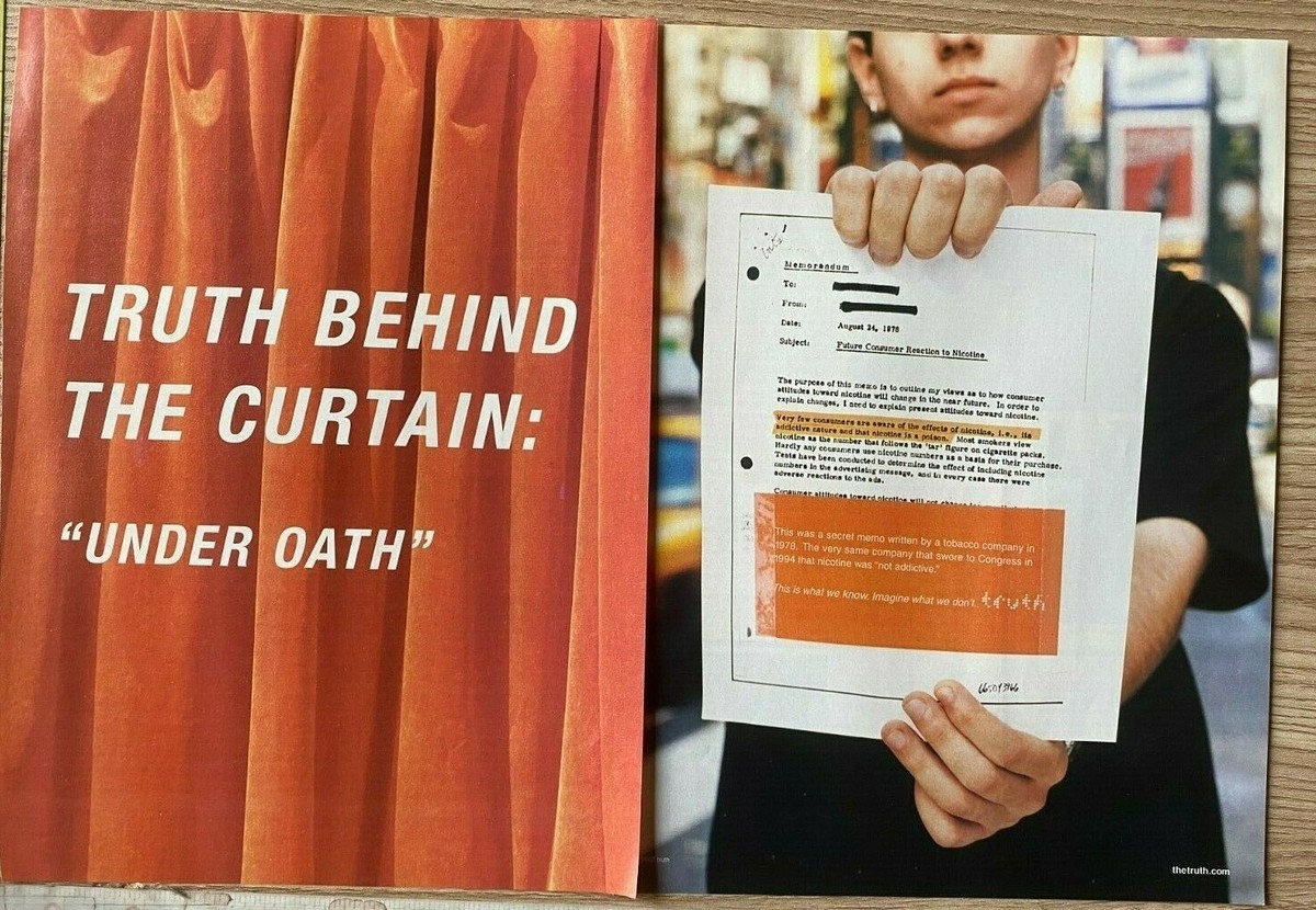 Truth Anti Smoking Advertisements