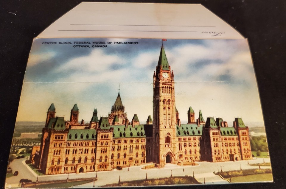 Vintage Souvenir Folder Views of Canada Coast to Coast Collapsible book ...