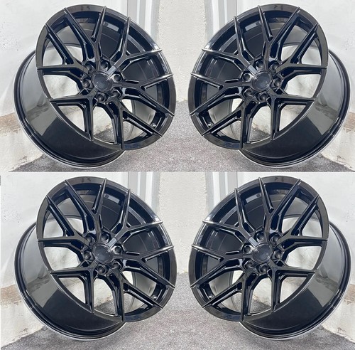 20" IPW 1509 GLOSS BLACK WHEELS 6x135 RIMS FITS FORD F150 STX XLT ...