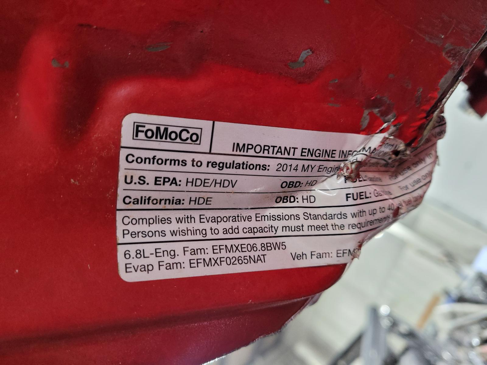 2009 2010 FORD F250 F350SD Engine 6 8L VIN Y 8th Digit 3V V 10