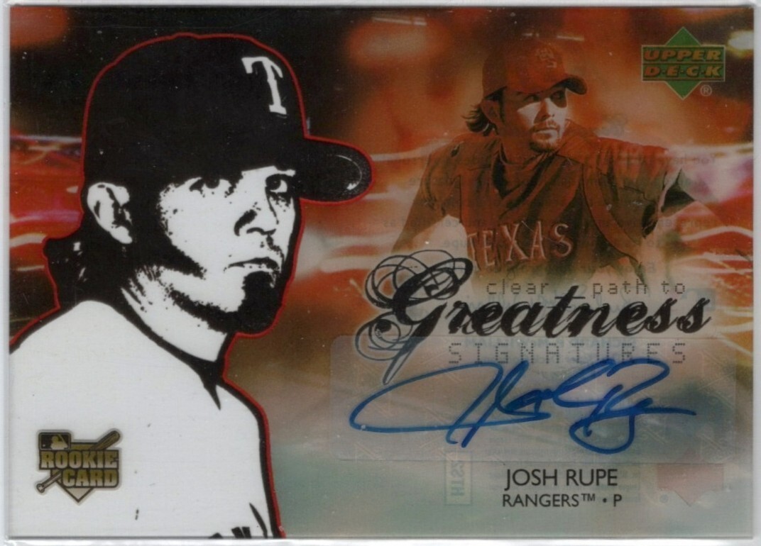 2006 Upper Deck Future Stars Josh Rupe Autograph Card #115 | eBay