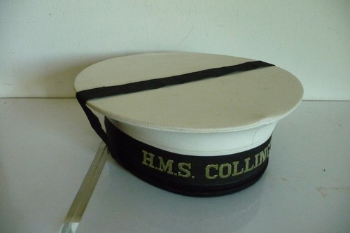 bachi Royal navy HMS COLLINGWOOD hat royale navy cap | eBay UK