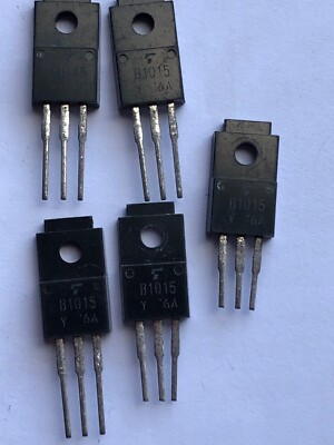 Transistor 2SB1015 TO-220F package by Toshiba 5pcs per sale H1538 | eBay UK