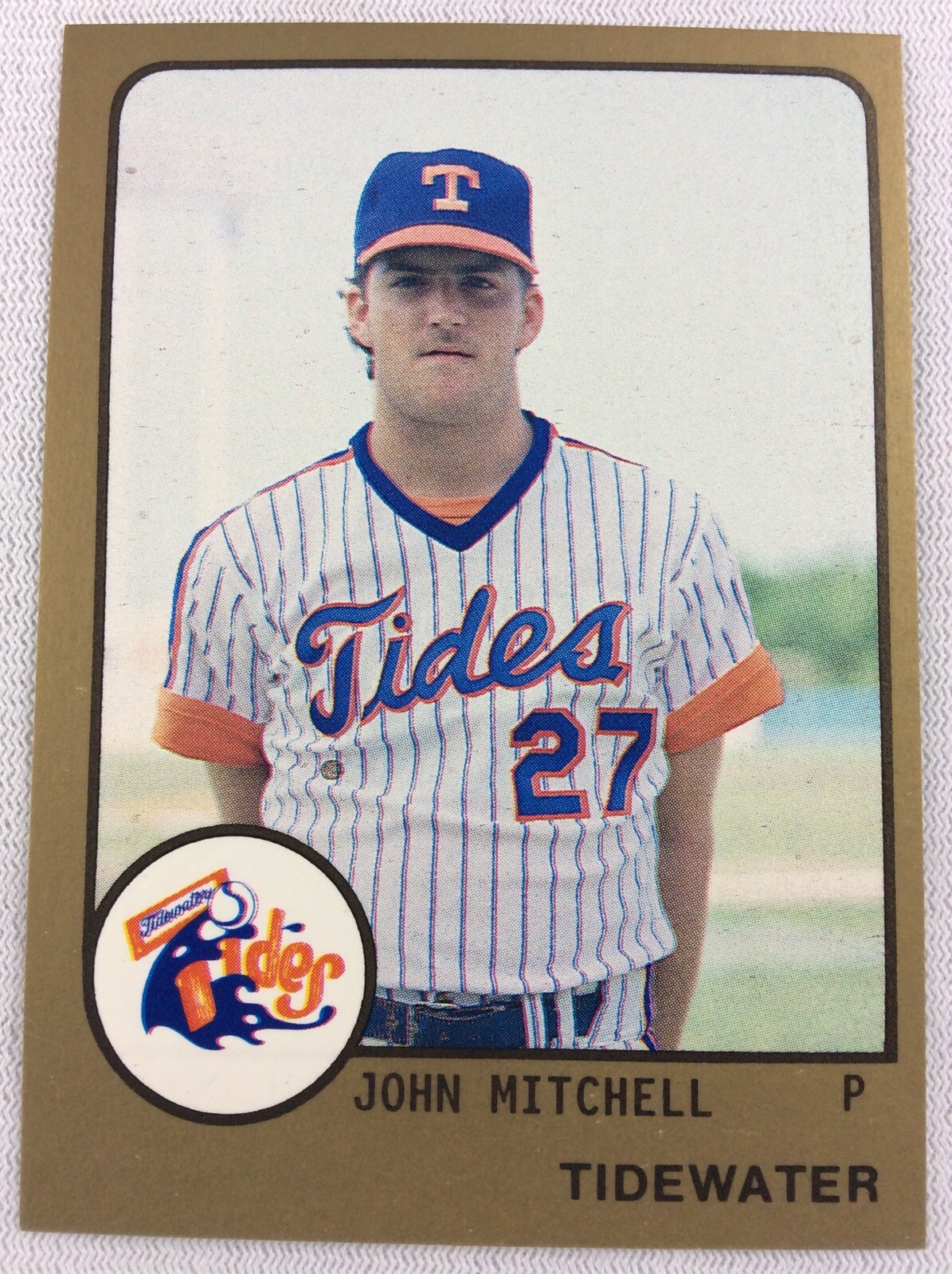 1988 Tidewater Tides-ProCards Minor League Baseball Card-John. Mitchell ...