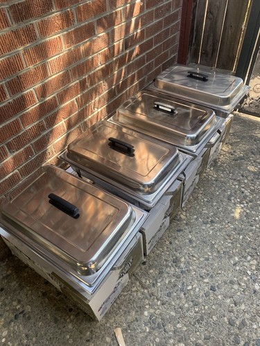 First Street Stainless Steel Chafer Tray 785249704284| eBay