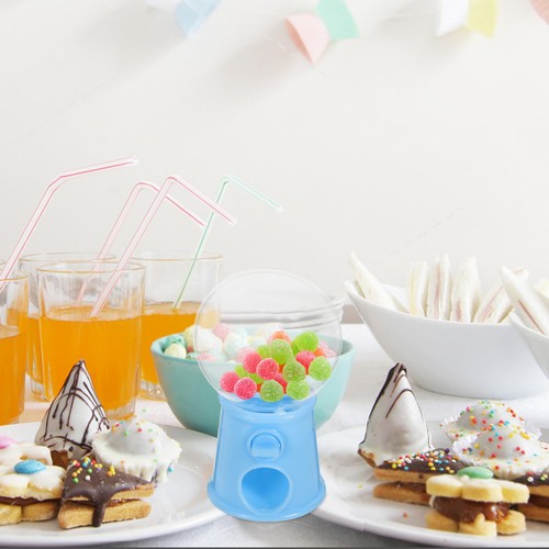 12 Pcs Mini Candy Machines Plastic Gumballs Toys Dispenser for Kids ...