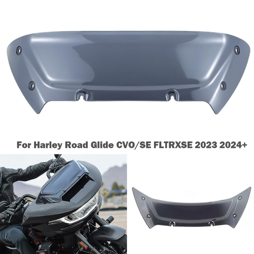 6'' Smoke Windshield Windscreen For Harley Road Glide CVO ST FLTRXSTSE ...