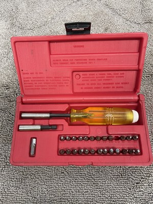 MAC Tools Screwdriver Set w/Hard Case 25 Bits | eBay