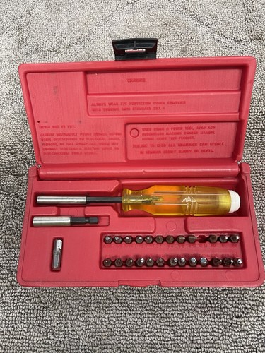 MAC Tools Screwdriver Set w/Hard Case 25 Bits | eBay