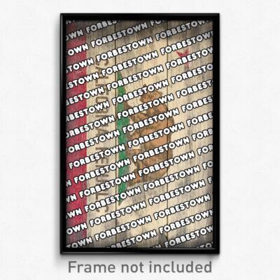 Forbestown California Poster (CA City Souvenir 11x17 Town Print) | eBay