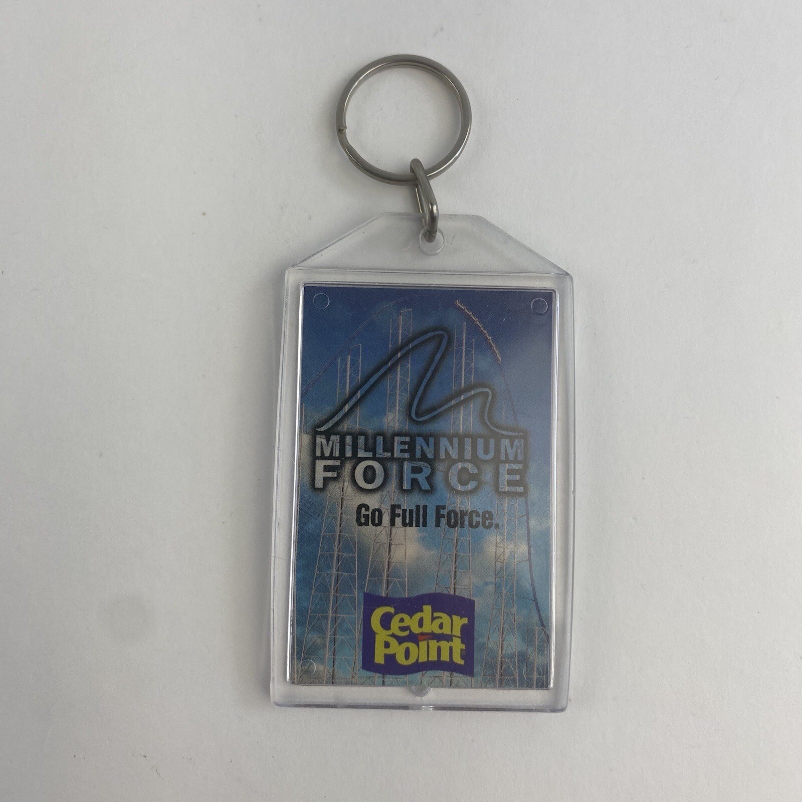 Millennium Force Cedar Point Amusement Park 3” Keychain Sandusky Ohio ...