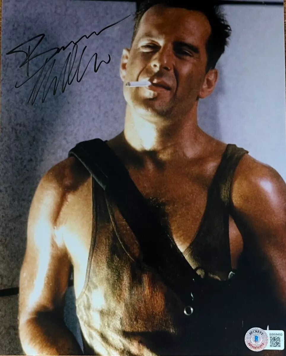 Bruce Willis Autographed Signed 8x10 Photo BAS | eBay