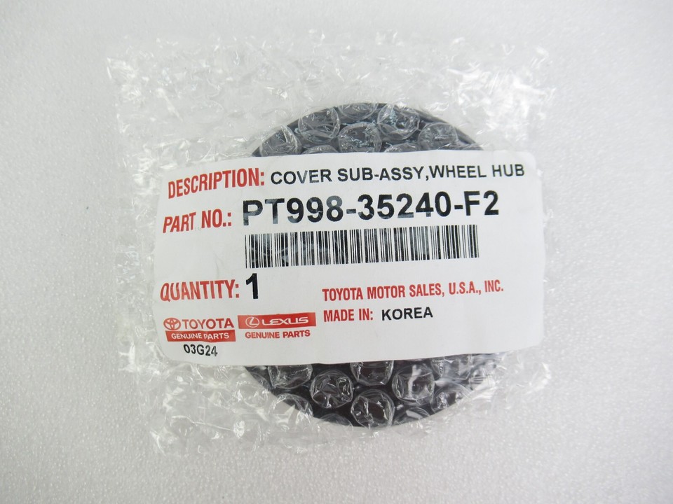 TOYOTA TACOMA TRD PT280-35240-F2 WHEEL CENTER CAP HUBCAP MATTE BLACK ...