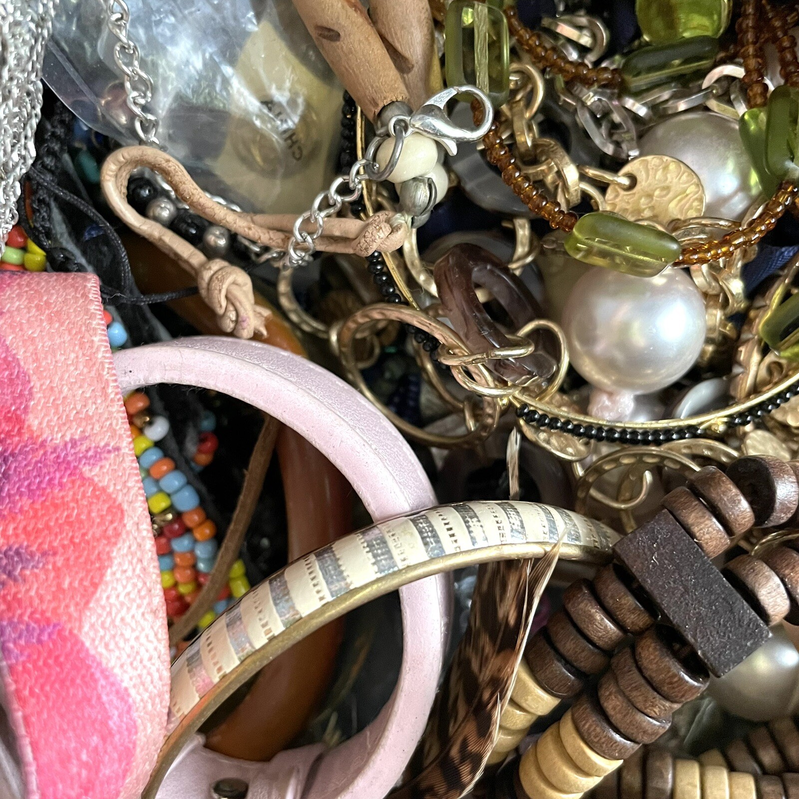 10LBS Vintage To Now CRAFT JUNK SCRAP Jewelry Lot Rep… - Gem