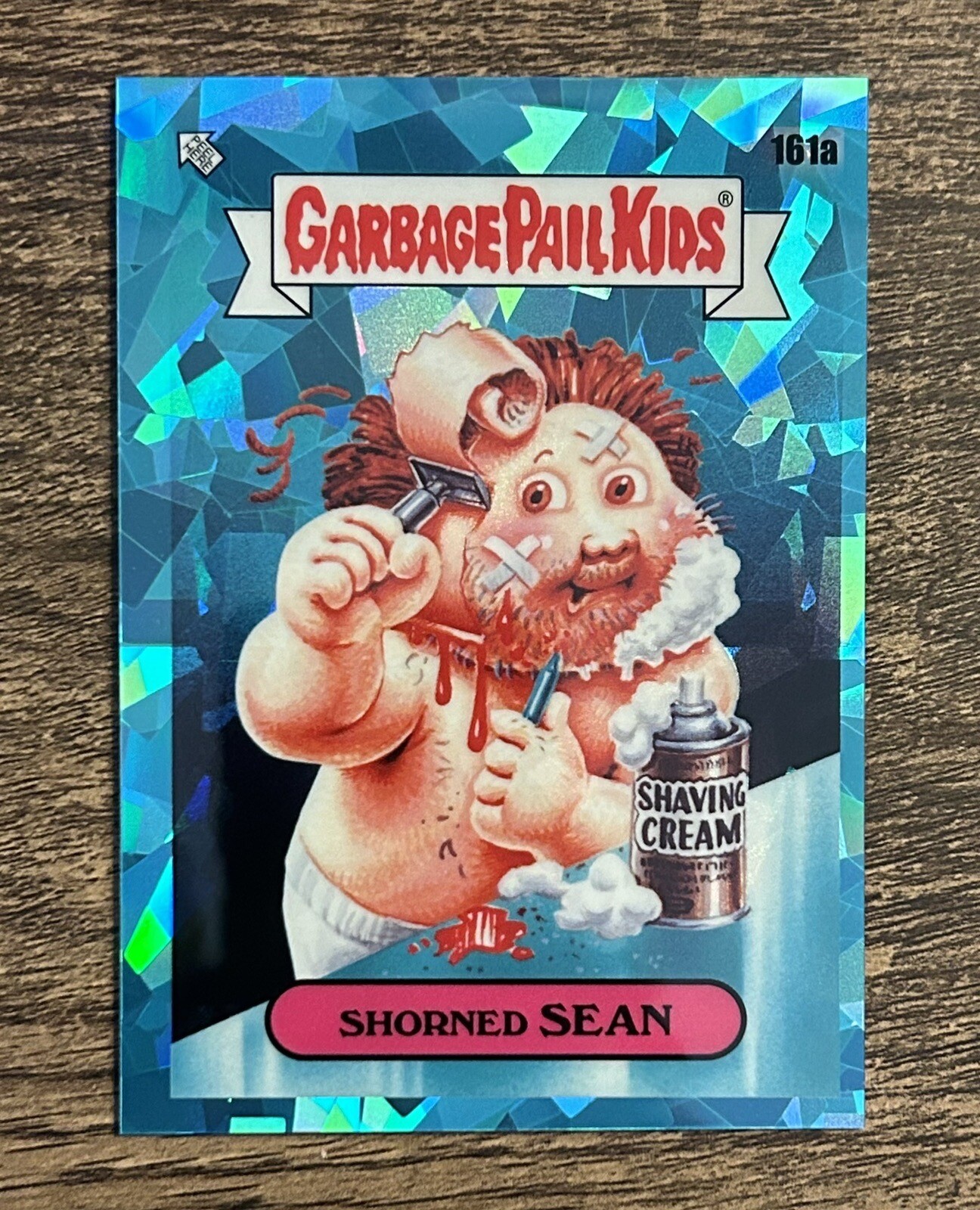 2021 Topps Garbage Pail Kids Sapphire Aqua Teal Refractor /99 Shorned ...