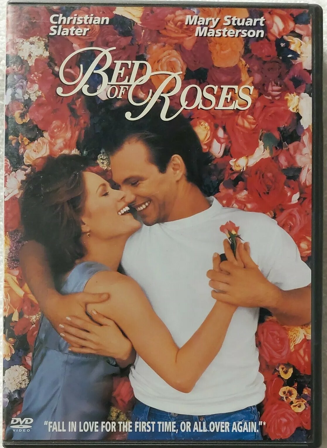 Bed of Roses (New line Cinema DVD, 1996) Christian Slater, Mary Stewart ...