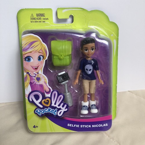 POLLY POCKET - 2018 Selfie Stick Nicolas Boy Doll - Outfit ...
