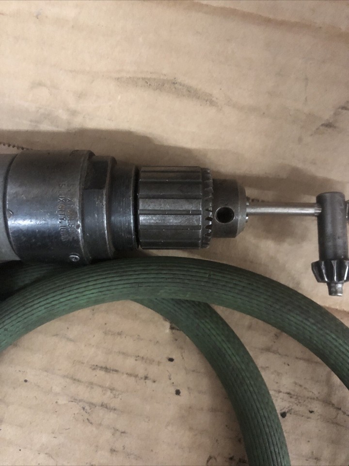 Sioux Reversible Pneumatic Drill 2P2410 4400 RPM With Jacobs Chuck And ...