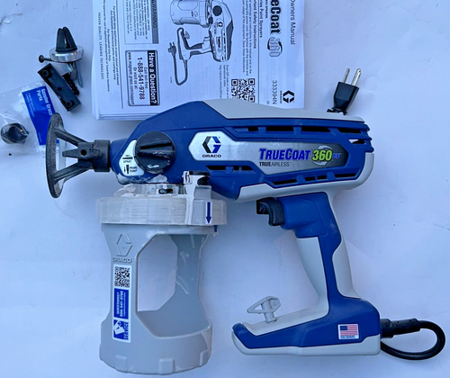 Graco 17A466 TrueCoat 360 DS Electric Airless Paint Sprayer - Tested ...