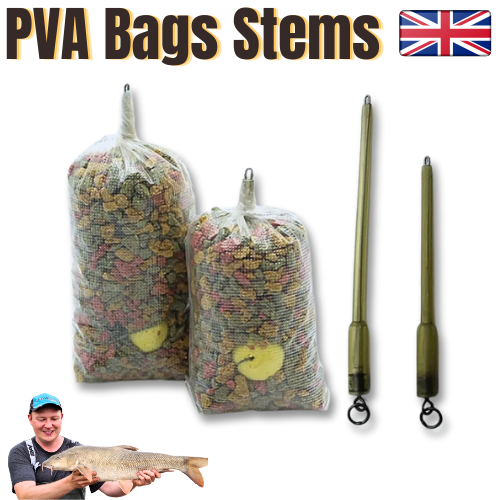 PVA Bag Stems Fishing Green Quick Change for Solid Bag Carp Fishing Tackle UK | eBay UK