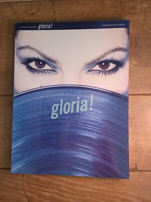 Gloria Estefan-Gloria! Piano Vocal Chords New Music Book (477) | eBay