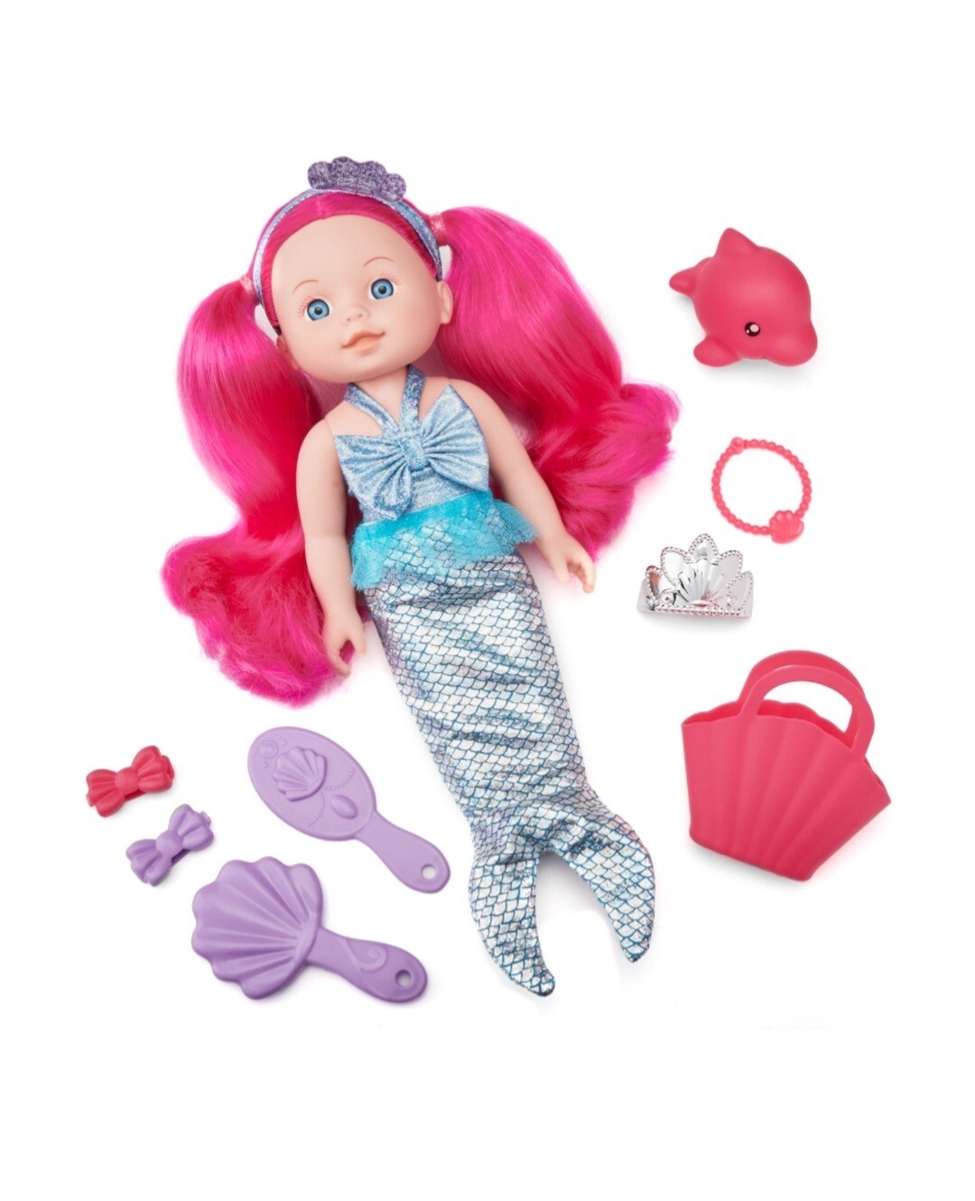 Kid Connection 12-piece Mermaid Baby Doll Play Set for sale online | eBay