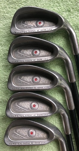 Ping Eye 2 irons 4 thru 8 with graphite | eBay