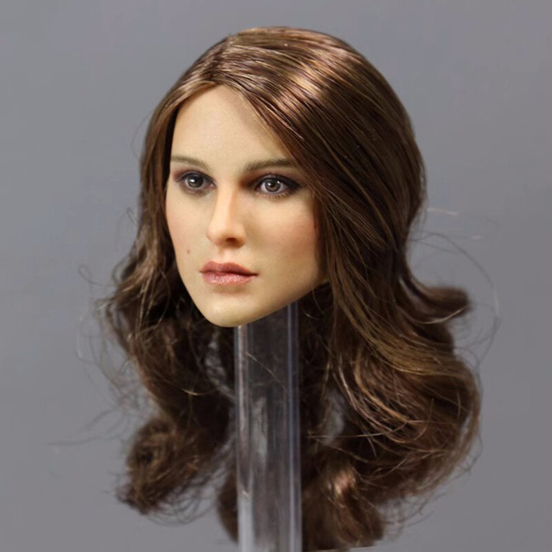 1/6 Natalie Portman Head Sculpt For 12" Female SUNTAN Phicen Figure ...
