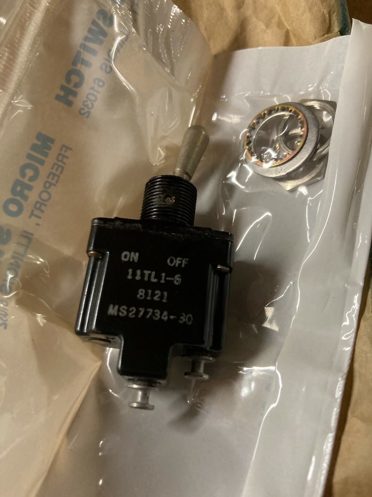 MICRO SWITCH 11TL1-6 SWITCH 5930-00-036-8721 *NS* 1EA | eBay