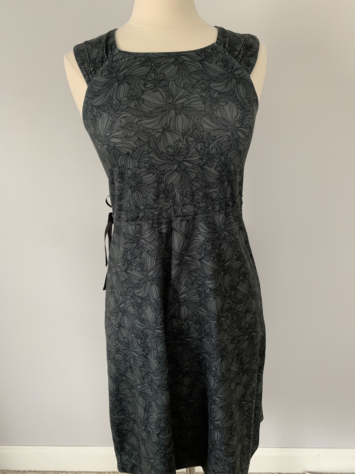 Merrell Sundial Dress S SPF 50+ Green Black Floral Sl… - Gem