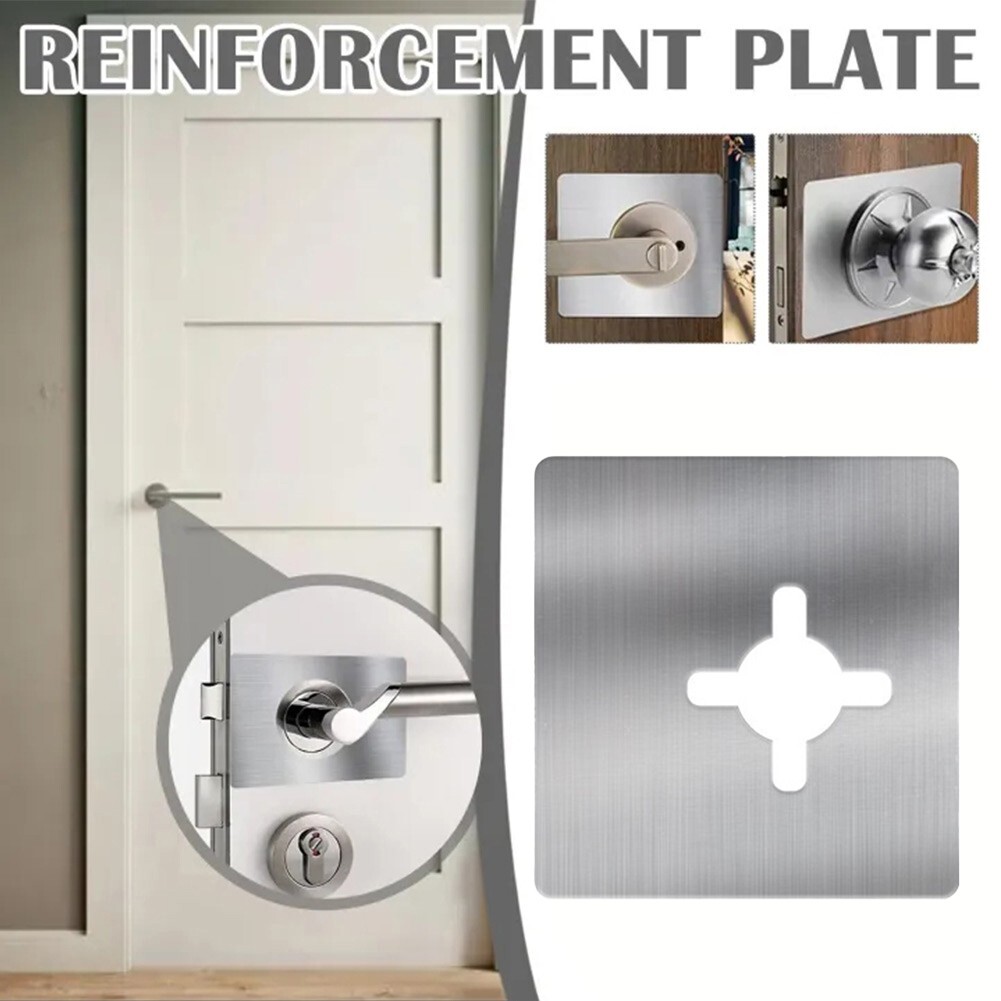 Repair Plate Circular Lock Home Hardware Stainless Steel Rust Resistant ...