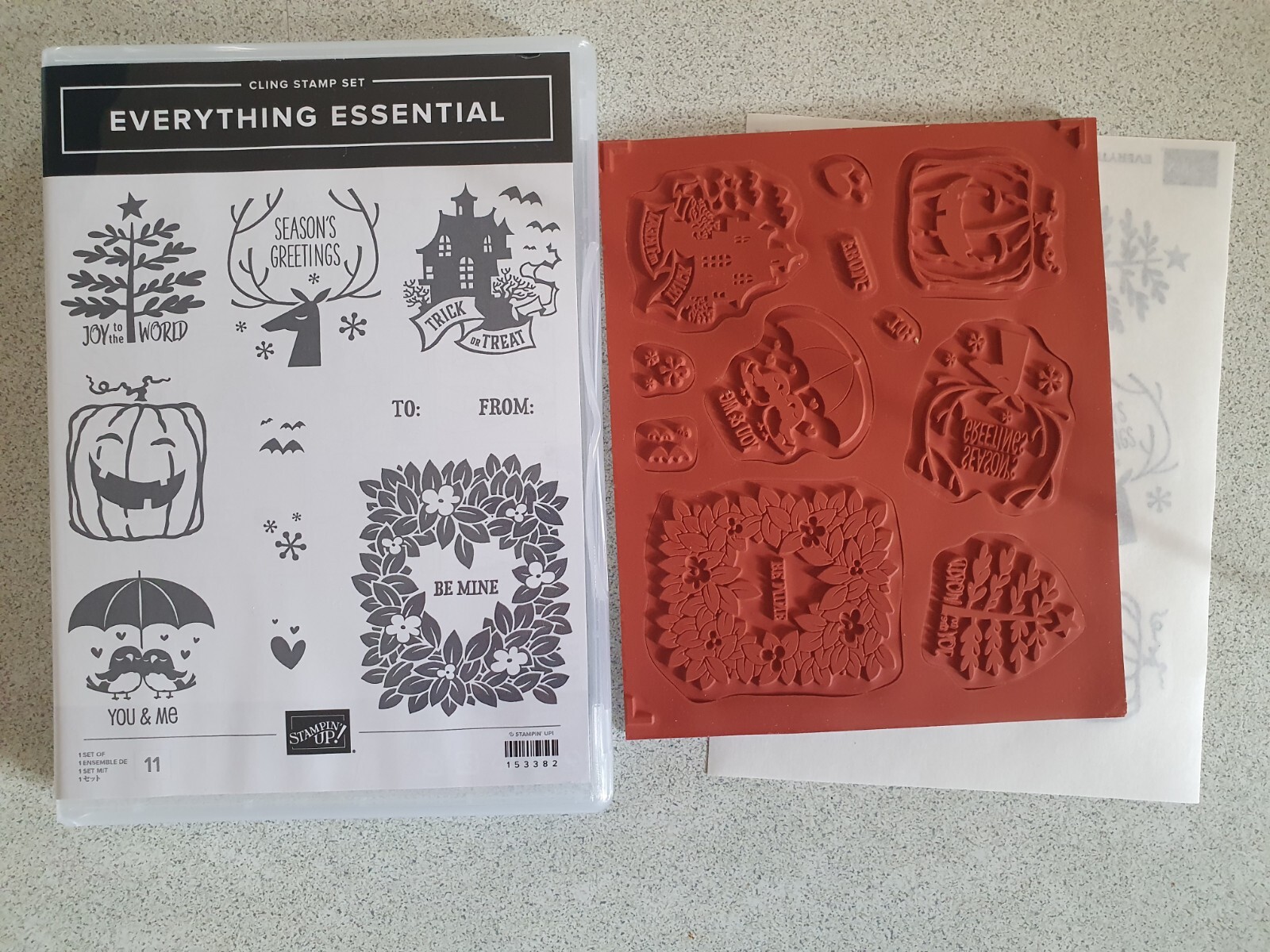 Stampin Up Everything Essential Stamp set Brand New | eBay